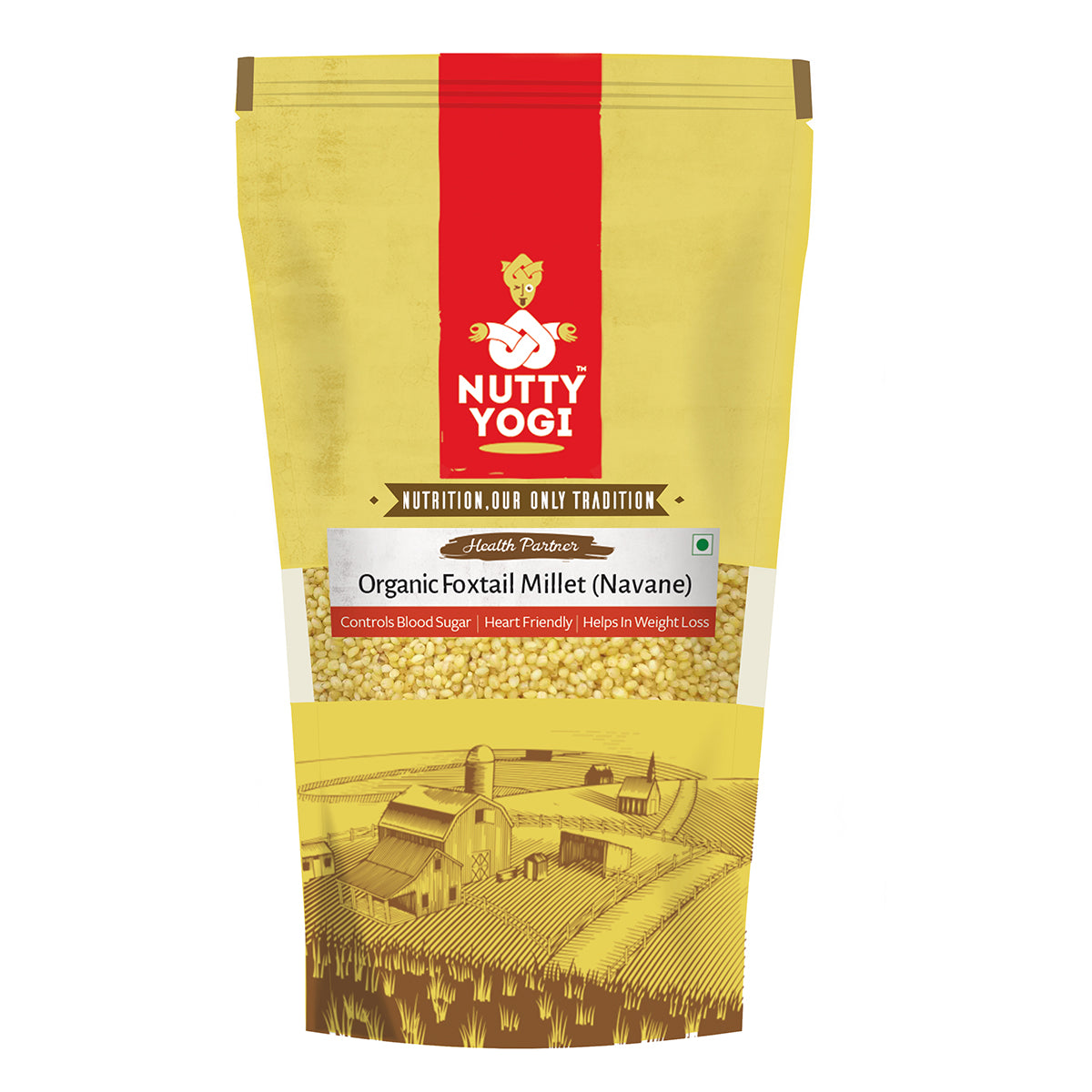 Delisted Brand-Foxtail Millet | Bajra | Navane | Rich in Magnesium | 1 kg